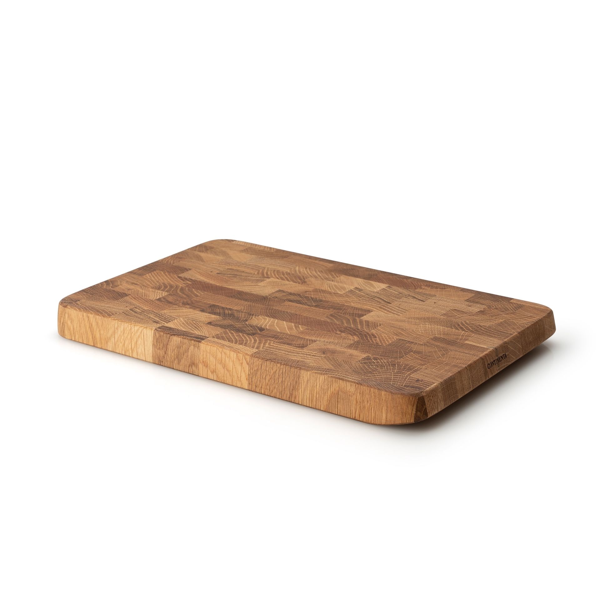 Continenta - Schneidebrett Eiche Stirnholz 38 x 25 x 3cm
