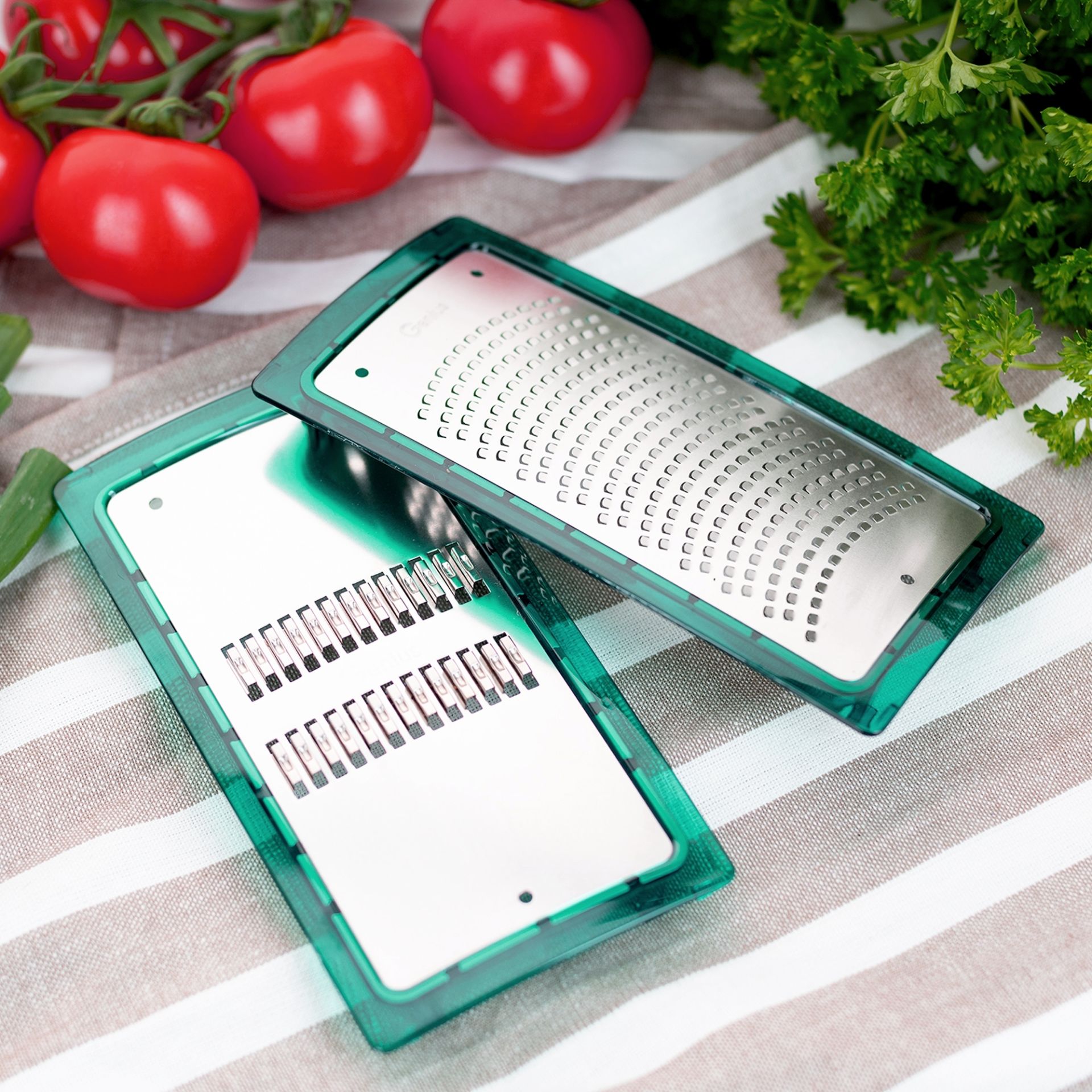 Genius Nicer Dicer Chef Professional Reib-Einsätze